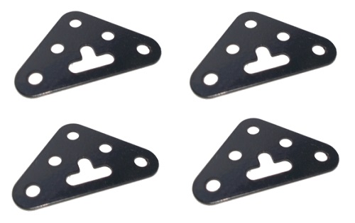 Corner Brackets, zinc colour - Shop